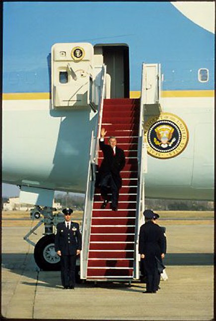 Aboard Air Force One
